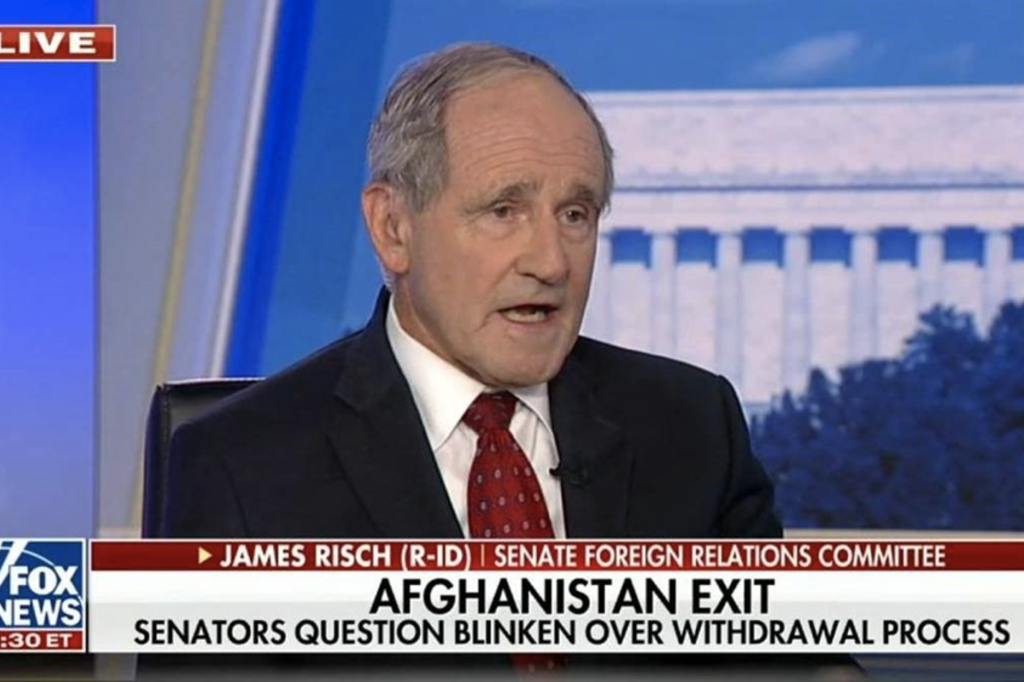 James E Risch, U.S. Senator for Idaho